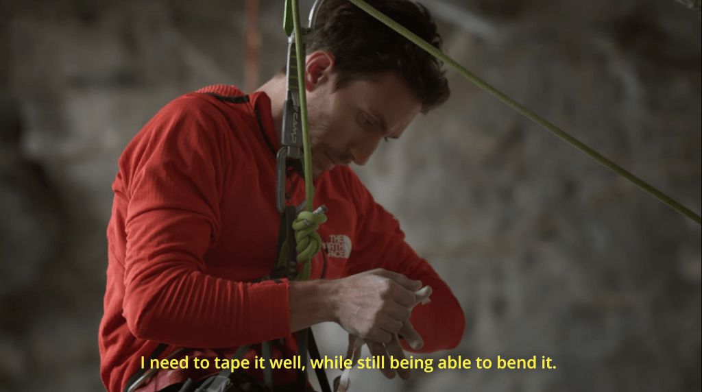 Hoe belangrijk is het tapen van vingers bij de moeilijkste klimroute ...